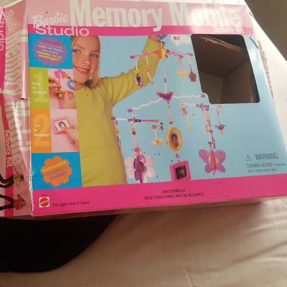 Barbie | Toys | Mattel 67527 Barbie Studio Memory Mobile Activity Kit ...
